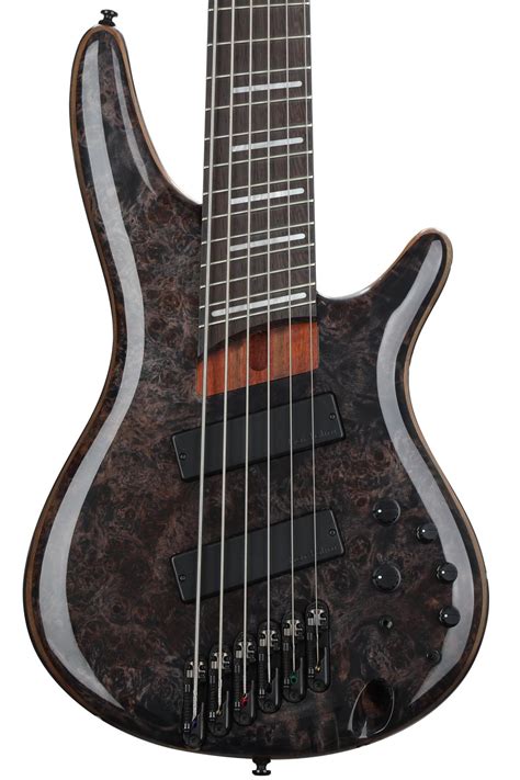 Ibanez Bass Workshop Srms806 6 String Multi Scale Bass Guitar Deep