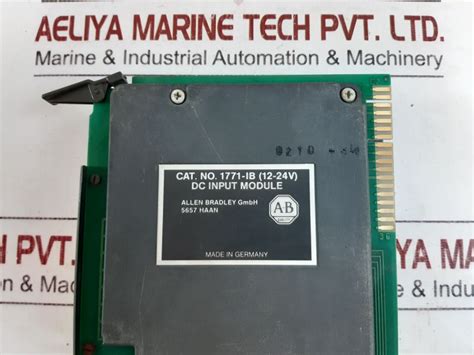 ALLEN BRADLEY 1771 IB DC INPUT MODULE Aeliya Marine