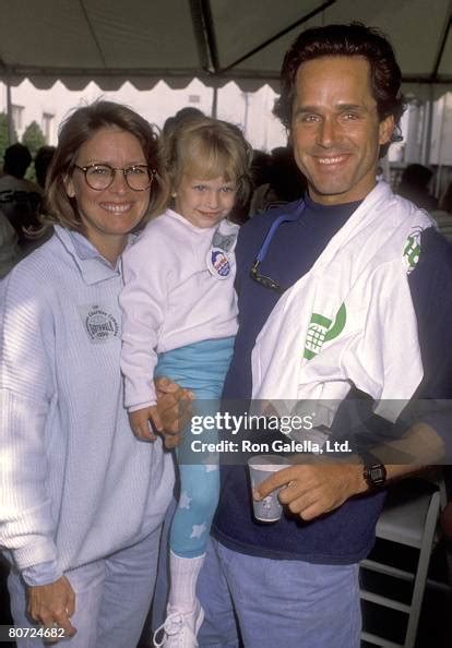 Actors Randi Oakes And Gregory Harrison And Daughter Emma Harrison