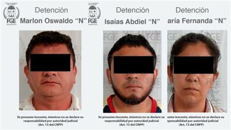Detiene Fiscalía De Quintana Roo A Tres Presuntos Implicados En El
