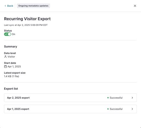 Data Sync Account And Visitor Export Handling Pendo Help Center