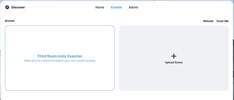 Add Cta For Third Room Unity Exporter To Creator Tab · Issue 457