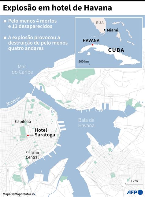 Forte Explosão Destrói Hotel De Luxo No Centro De Havana Veja Vídeo