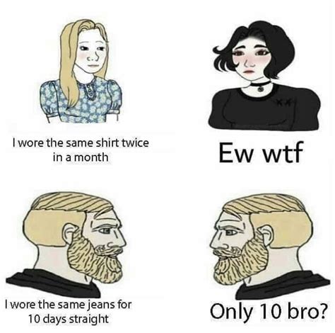 Clothes Soyjaks Vs Chads Know Your Meme