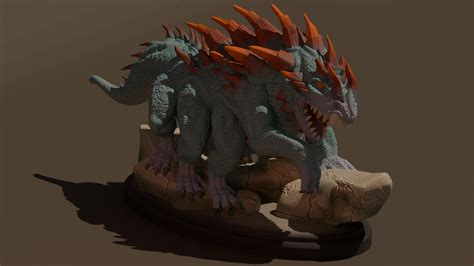 Stl File Basilisk 🦸 Obj ・3d Printing Design To Download・cults