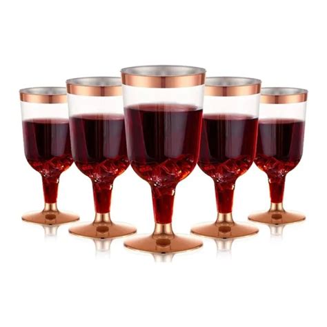 Plastic Champagne Flutes Wine Glasses Wine Tasting Glasses Reusable