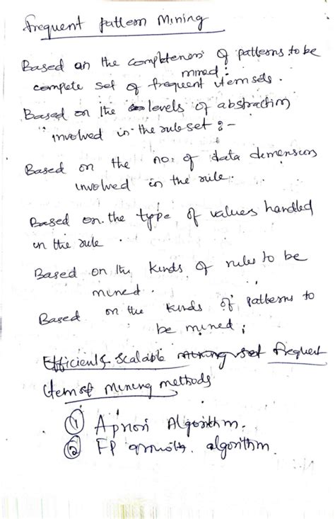 Dm Unit 2 Apriori Fpgrowth Frequent Pattern Mining Based An The Completenes Of Patterns To Be