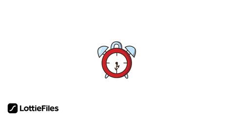 Free Alarm Clock Animation By Margarita Maikova Lottiefiles