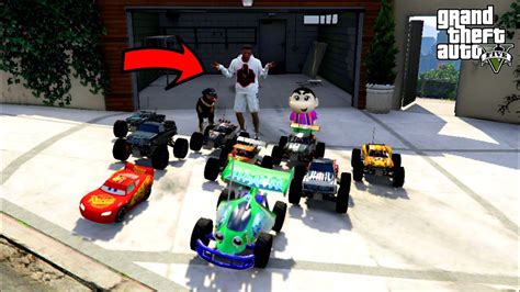 GTA 5 Franklin Collecting Rc Toy Cars With Shinchan Chop Bob YouTube