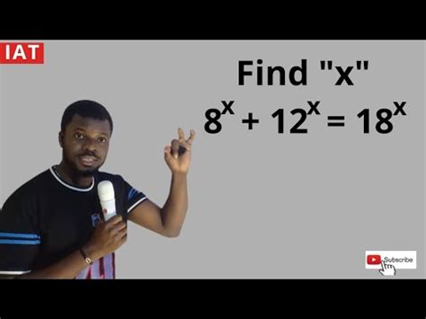 Find X How To Manipulate Exponential Equation YouTube Find X How To Manipulate Exponential Equation YouTube