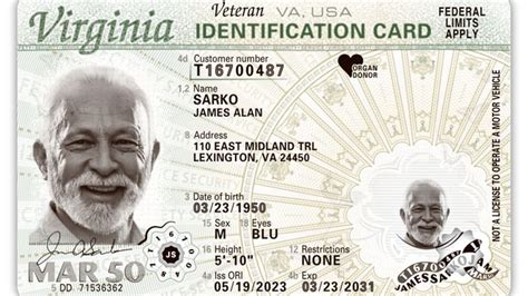 Virginia Dmv Releases New License And Id Design