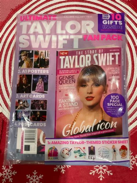 Taylor Swift Ultimate Fanpack Magazine Posters Art Cards Postcards £1499 Picclick Uk