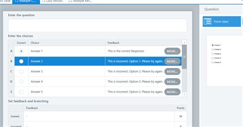 Feedback Template With More Options Articulate Storyline Discussions