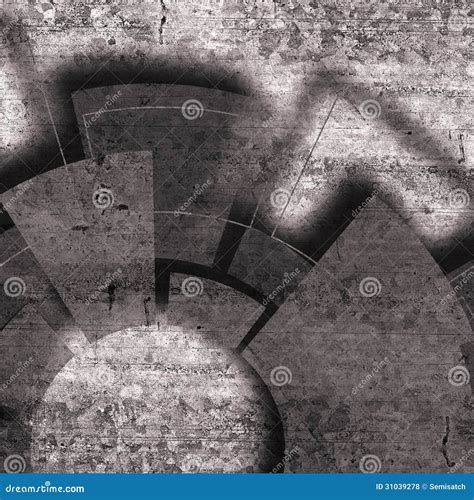 Technology Design With Texture And Tech Elements Stock Illustration