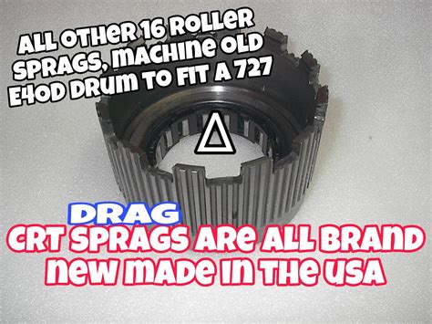 ~crt 727 16 Roller Bolt In Sprag “drag Sprag” 66 89 Crt