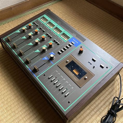 Rare ☆ 1980s Aria Mr402 ☆ Multitrack 4 Track Tape Recorder Reverb