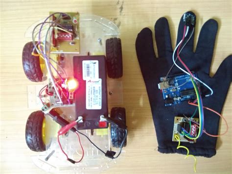 Arduino Gesture Control Robot 6 Steps Instructables