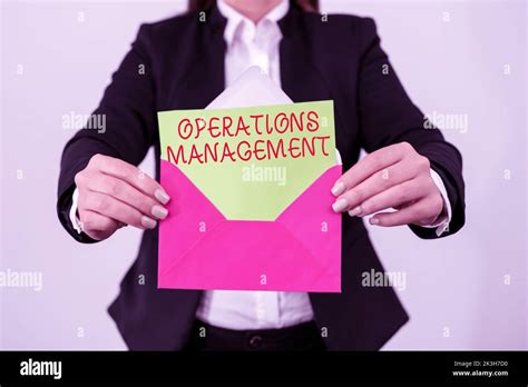 Writing Displaying Text Operations Management Business Idea Ensure