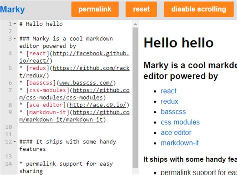 A Cool Markdown Editor For React Marky Reactscript