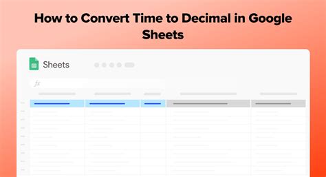 Convert Time To Decimal In Google Sheets Quick Guide 09 29 2023