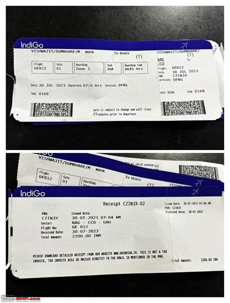 Indigo Boarding Pass