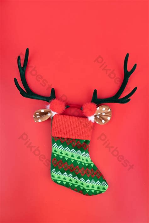 Antler Christmas Creative Lovely Background Psd Free Download Pikbest