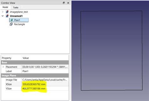 Problem Image Size Of Imageplane Changes When Copied In A Different