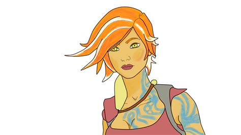 Borderlands 2 Lilith By Drawinginthenight On Deviantart