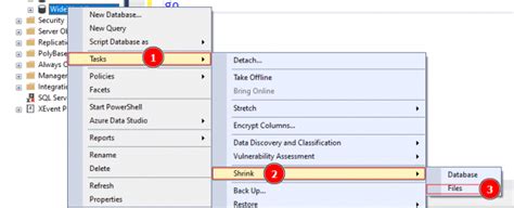 ลดขนาดบันทึกธุรกรรมใน Sql Server