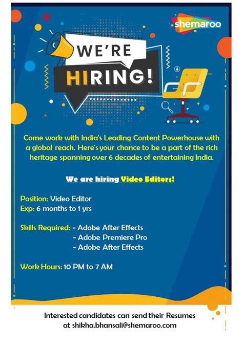Shikha Bhansali On Linkedin Hiring Videoediting