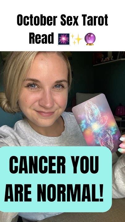 Cancer Sex Tarot October 2024 Stop Doubting Yourself Youtube