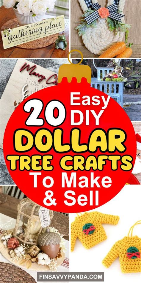 20 Dollar Tree Crafts To Make And Sell In 2024 Artofit
