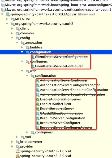 spring security oauth2从v2 4 0 RELEASE开始不推荐使用并迁移 MONKEYK 博客