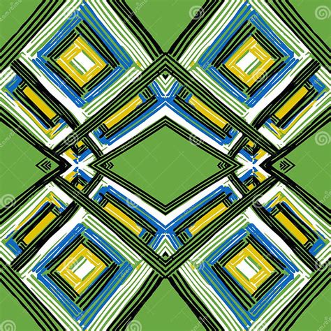 Geometric Retangle Pattern Stock Vector Illustration Of Repeat