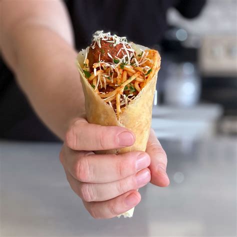Spaghetti In A Parmesan Cheese Cone Food Recipes And Videos