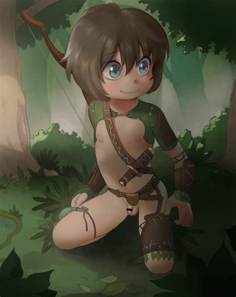 Lunaflame Original Highres 1boy Armor Bar Censor Blue Eyes Bow