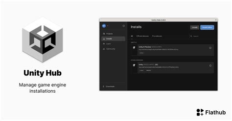Install Unity Hub On Linux Flathub