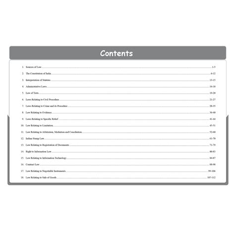 Cs Executive Chart Books Quick Revision Guide Jurisprudence