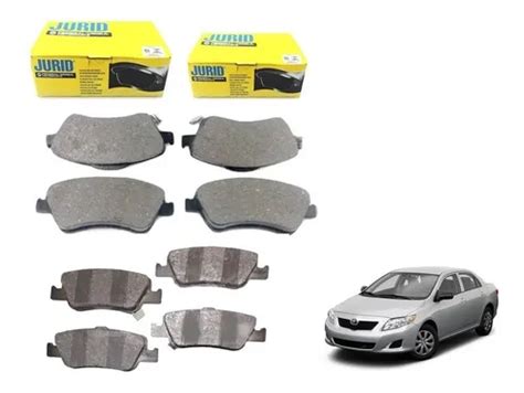Kit Pastilha Freio Corolla 2008 2009 2010 2011 2012 2013 14 Frete Grátis