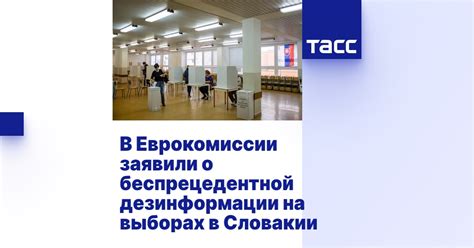 В Еврокомиссии заявили о беспрецедентной дезинформации на выборах в Словакии