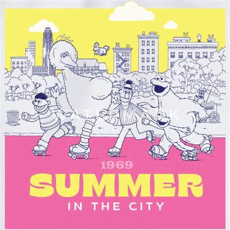 Sesame Street Design 1969 Zomer In De Stad Bol