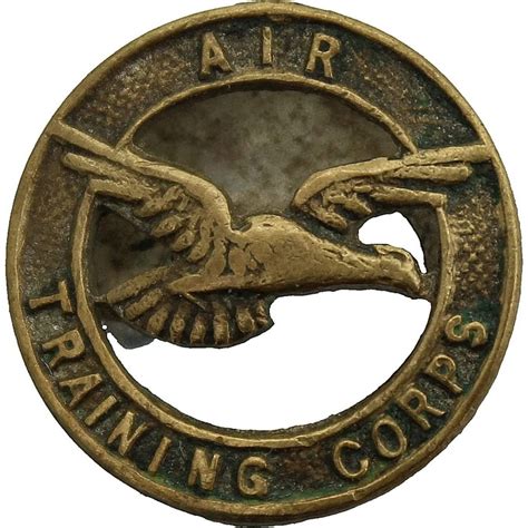 Ww2 Air Training Corps Atc Lapel Badge British Military Badges