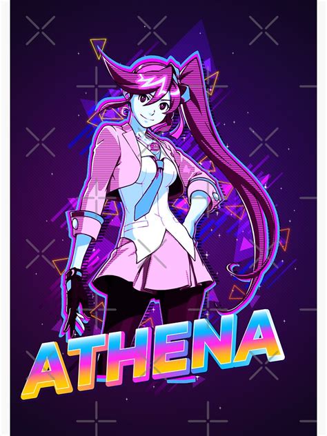 Athena Cykes Ace Attorney Sticker By Purplestudio6 Redbubble