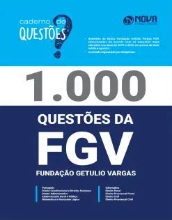 Livro 1 000 Questões Gabaritadas da FGV