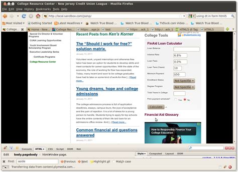 Debugging Html And Javascript With Firebug Stack Overflow