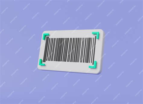 Premium Photo Scanning Barcode With Parcel Box Product Identification