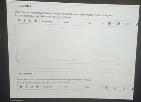 solved question 4 what programming language has dominated