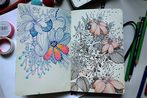 Sketchbook Pages Behance