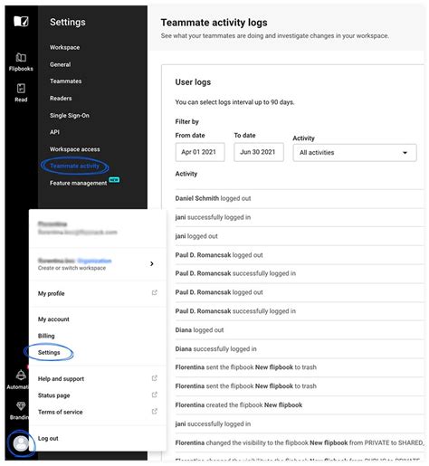 Monitor User Activity With User Logs