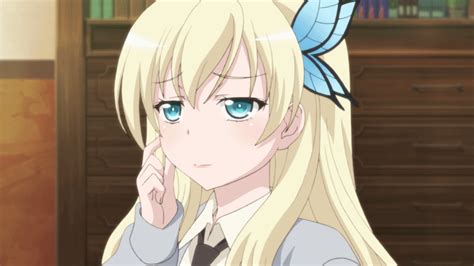 Safebooru 1girl Animated Animated  Blonde Hair Blue Eyes Boku Wa Tomodachi Ga Sukunai